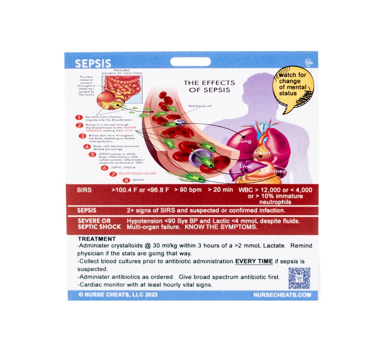 SEPSIS Badge for Nurses - Etsy