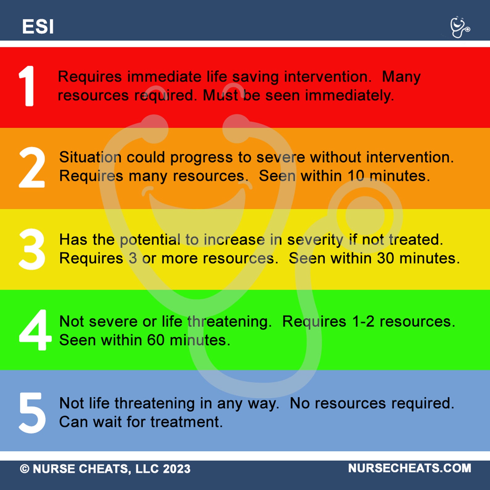 ESI Triage Badge for ER Nurses - Etsy