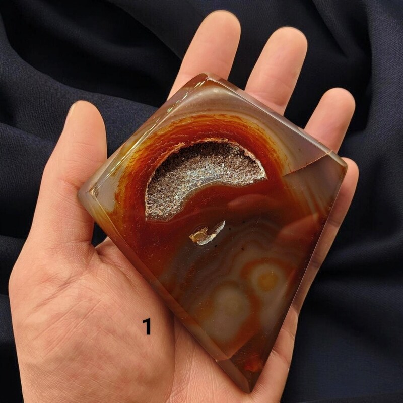 Crystal Diamond Shape Carvings - Etsy UK