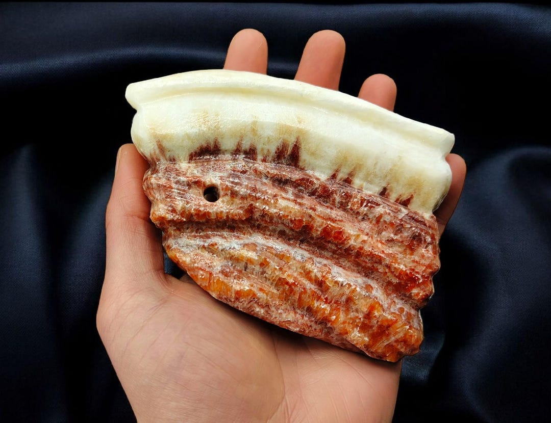 Red Calcite Slab Pork Stone Slab Red Calcite Slice Pork Stone Slice Red ...