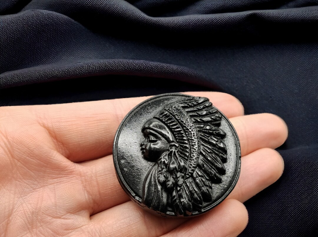 Obsidian Native American Obsidian Indian Black Obsidian Indian Crystal ...