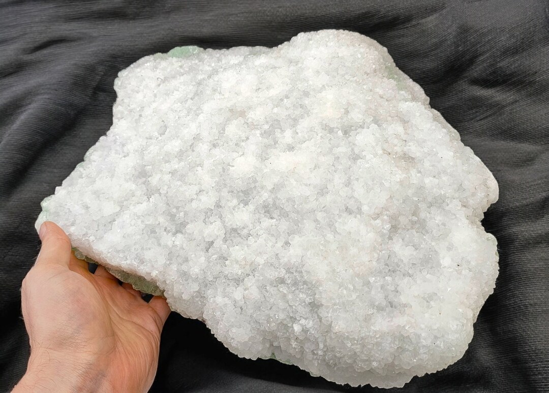 XL Sugar Quartz Cluster Large Sugar Quartz Specimen White Crystal ...
