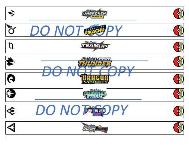 Pokemon 1/2 Binder Spine Printout - Etsy