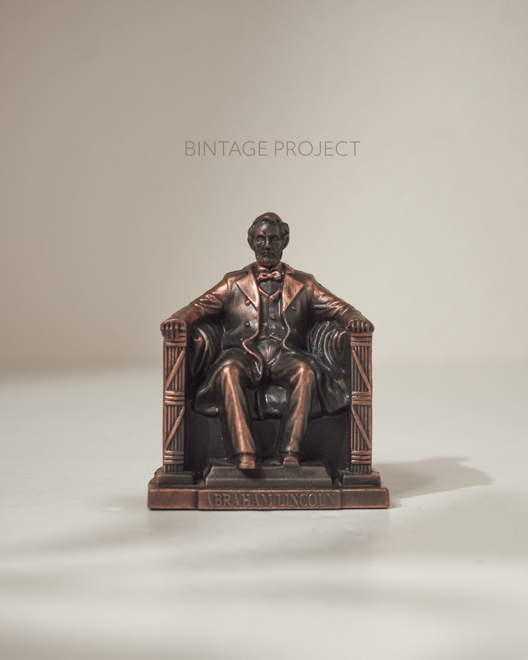 Vintage Abraham Lincoln Bronze Finish Manual Pencil Sharpener - Etsy