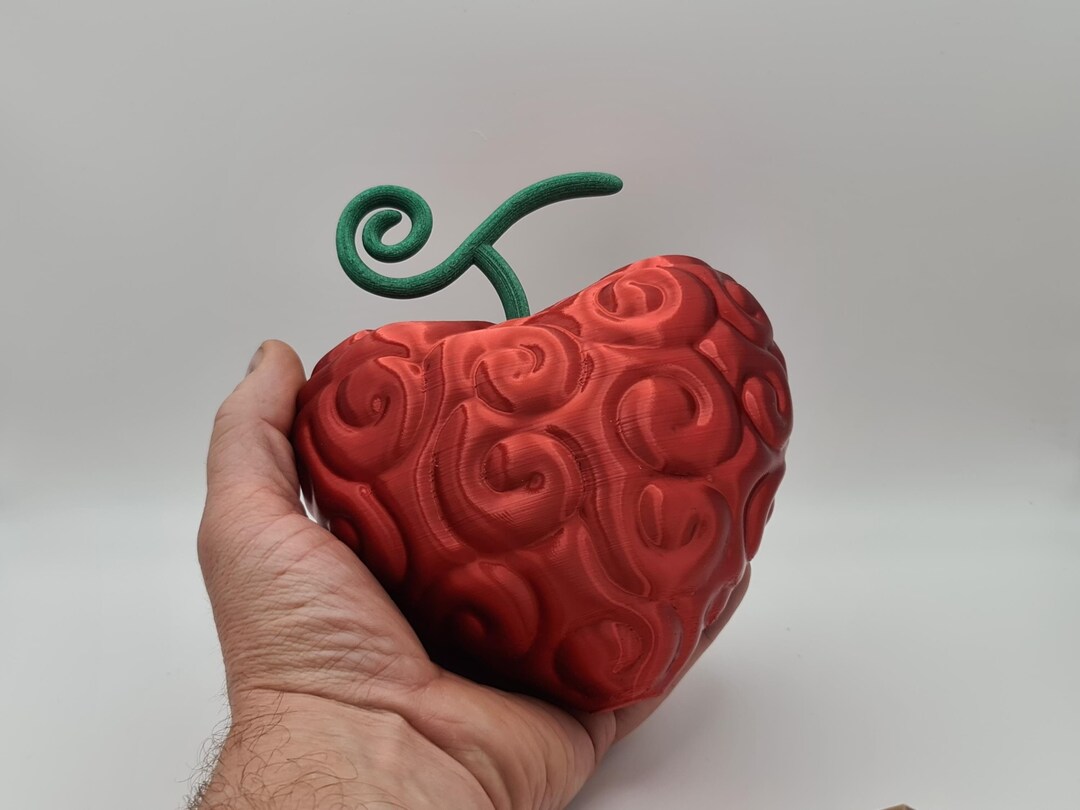3D Printed One Piece Devil Fruit With Stand - Heart - Ope Ope No Mi ...