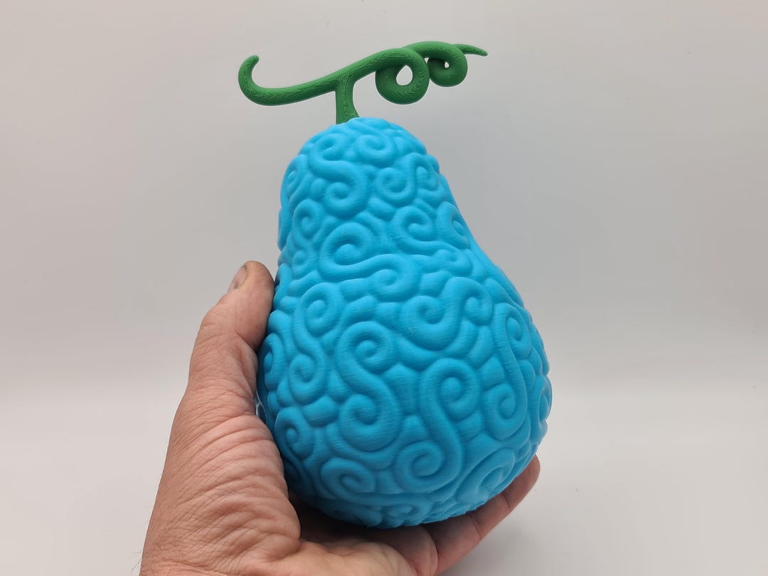 3D Printed One Piece Devil Fruit With Stand Tremor-tremor/quake-quake ...