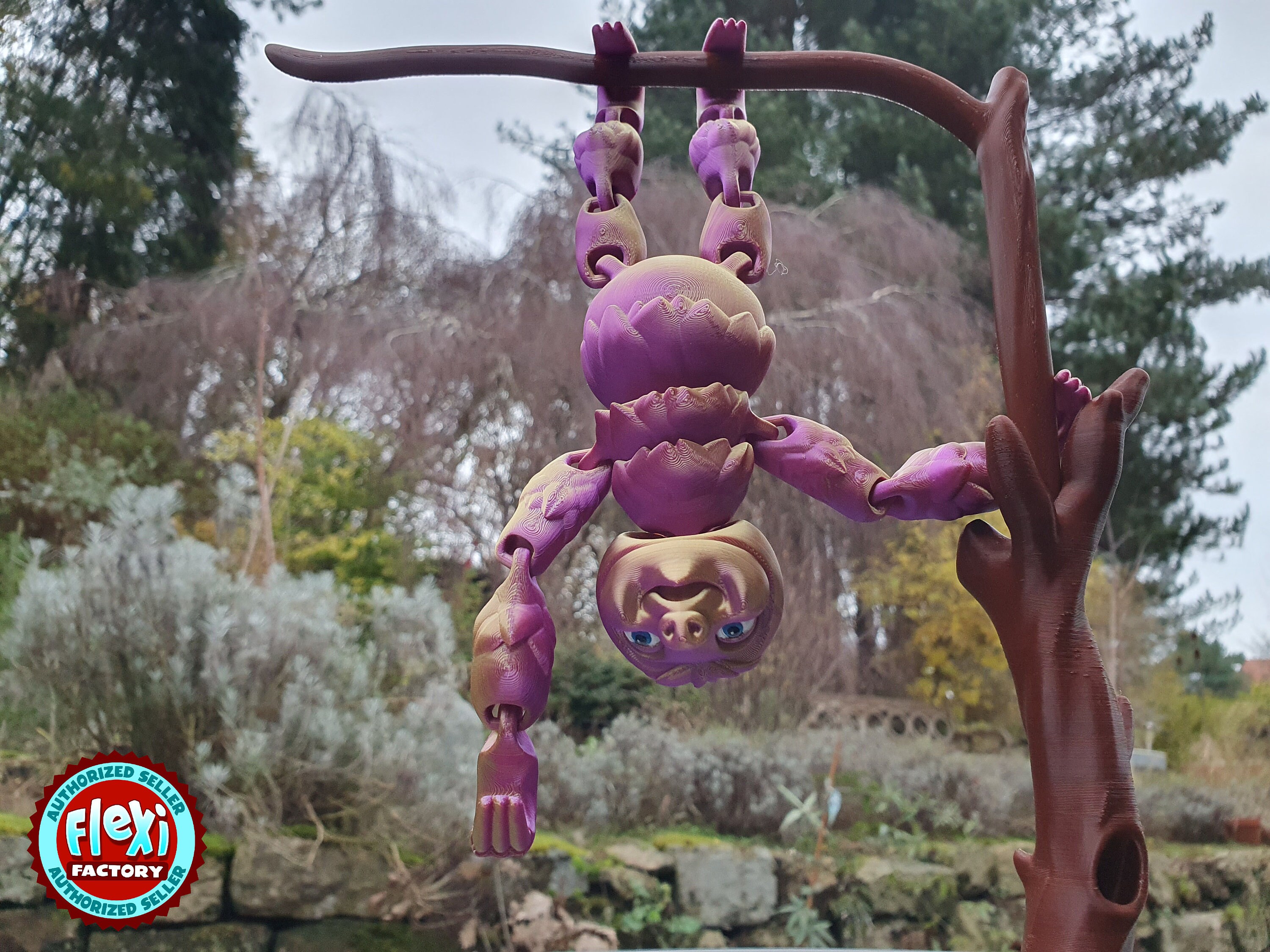 Cute Flexi Sloth Articulated Flexible 3D Print. - Etsy UK