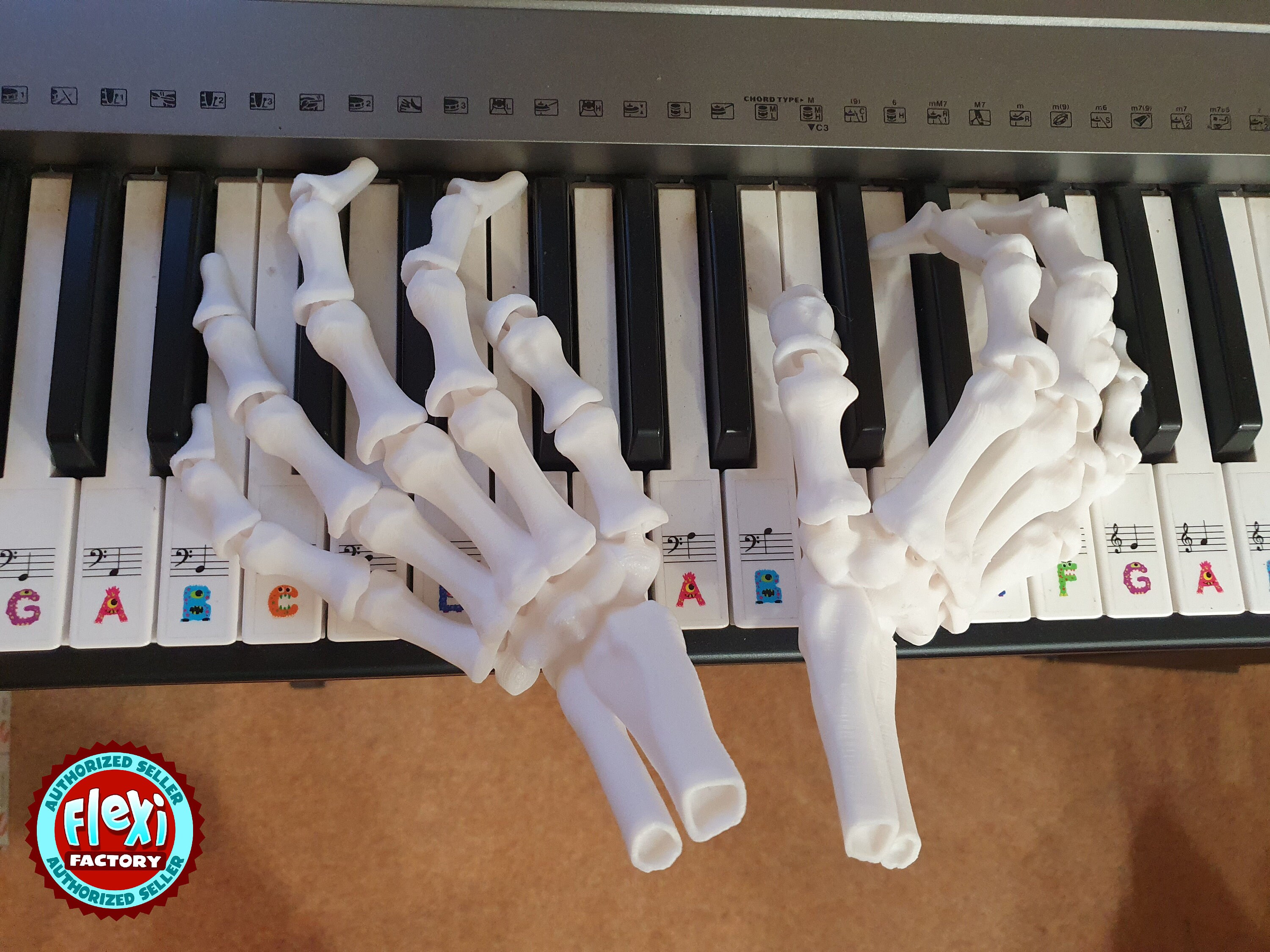Flexi Skeleton Hand Articulated Flexible 3D Print - Etsy UK
