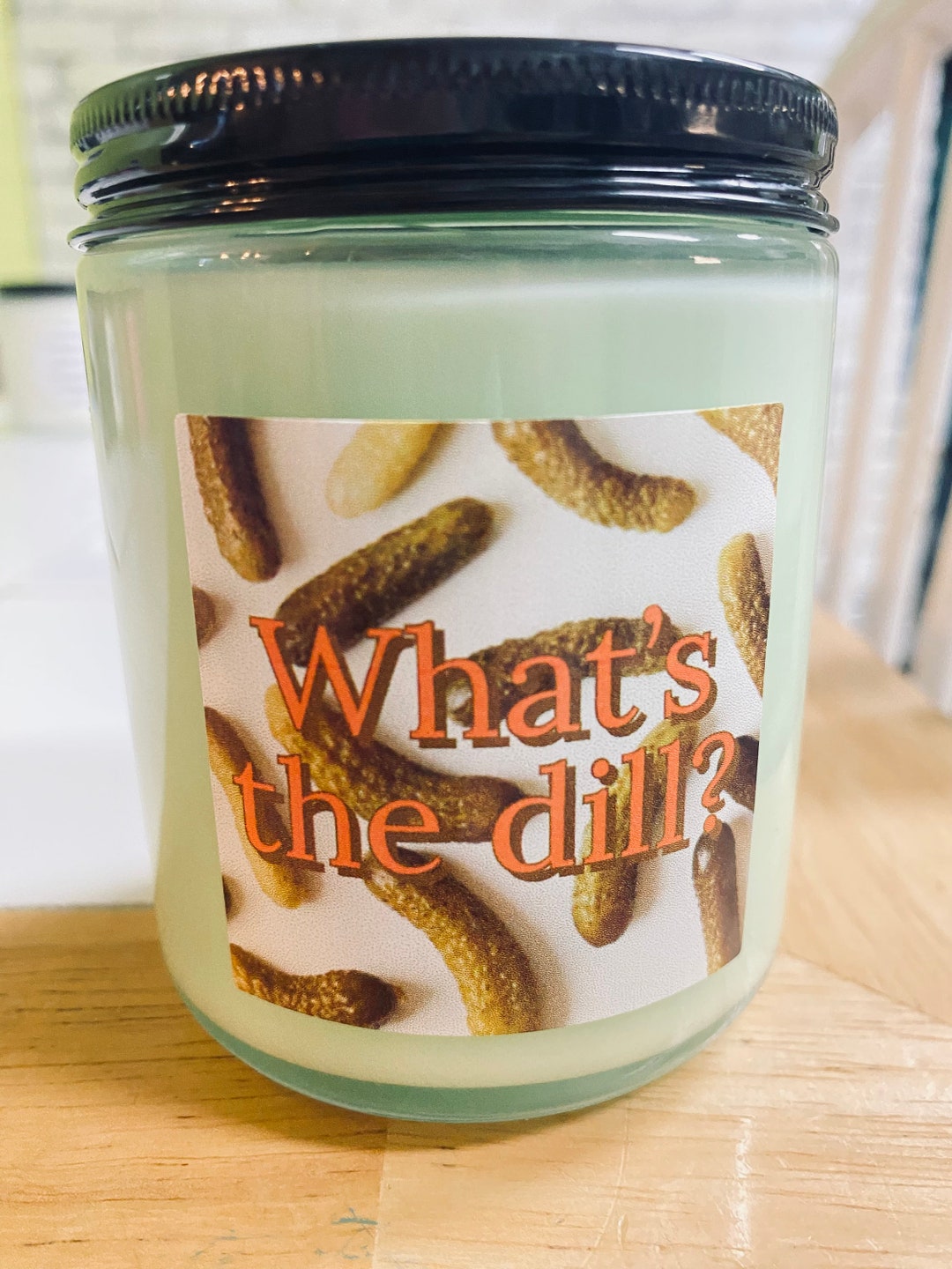 Pickle Candle - Etsy