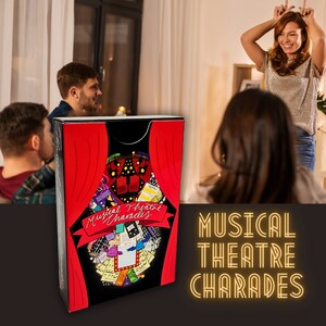 Musical Theatre Charades - Musical Theatre Card Game - Etsy