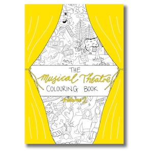 Musical Theatre Colouring Book Volume 2 - Etsy UK