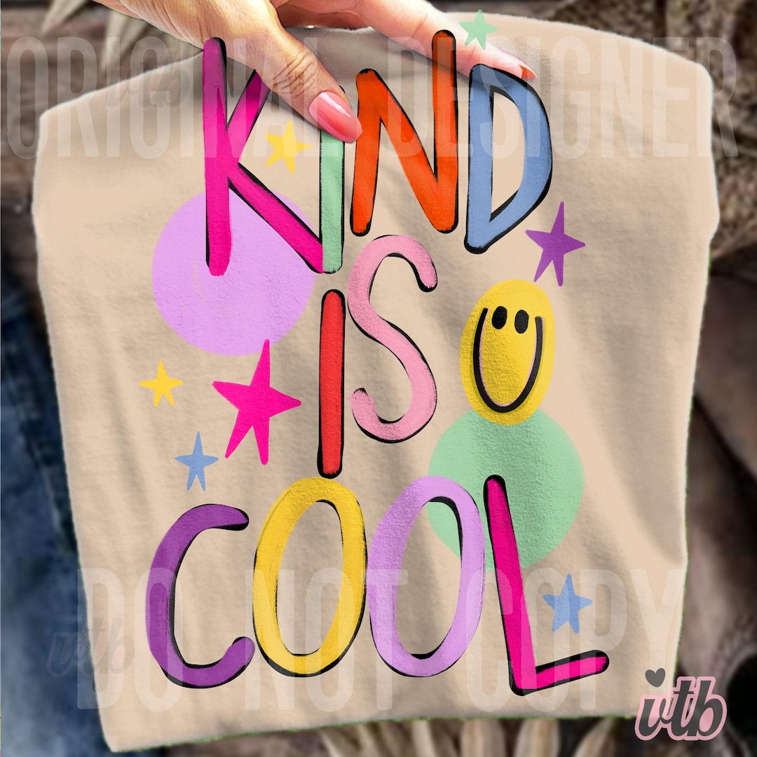 Kind is Cool PNG, Doodle Png, Positivity Png, Kindness Png, Girly Png ...