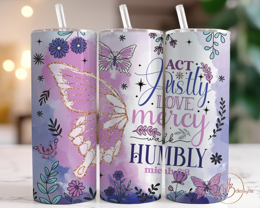 Christian Tumbler Wrap PNG, Bible Verse 20 Oz Skinny Tumbler, Christian ...