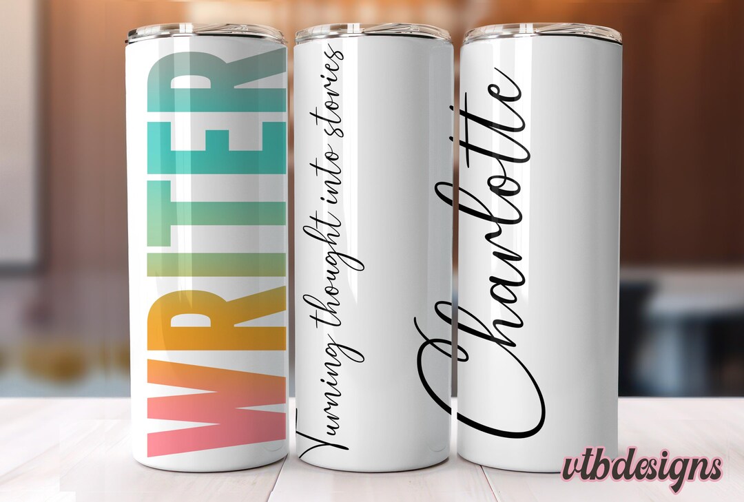Writer Tumbler Wrap Png Sublimation Designs, Writer Png Tumbler Designs ...