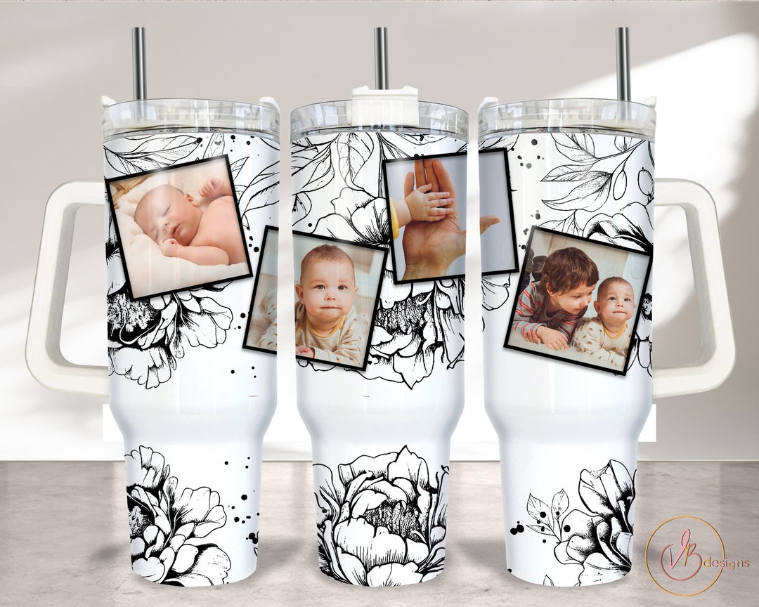 40oz Picture Tumbler Wrap Sublimation PNG, Image 40oz Tumbler PNG, 40oz ...