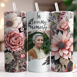 In Loving Memory Tumbler Wrap Bundle, Memorial Sublimation Tumbler ...