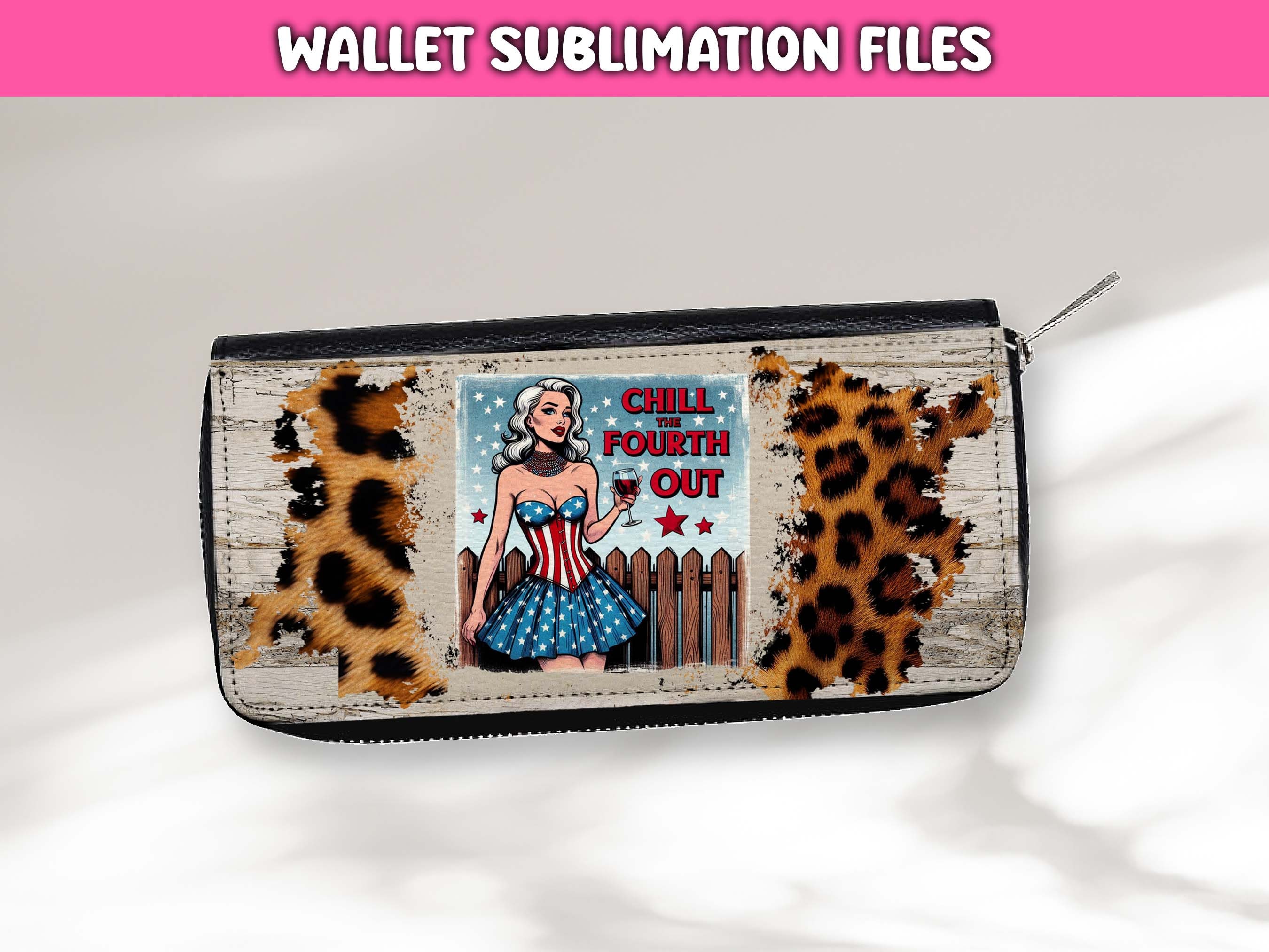 16 USA Wallet Sublimation PNG Bundle, Size 8x3.5, Wallet Templete PNG ...