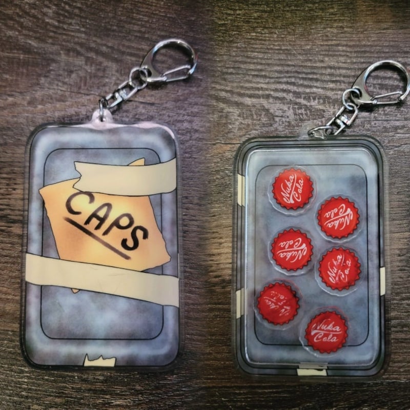 Bottlecap Keychain - Etsy