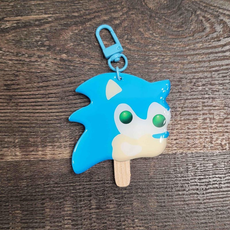 Sonic Popsicle - Etsy UK