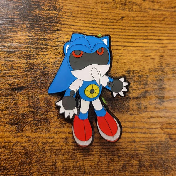 Neo Metal Sonic Plush - Etsy