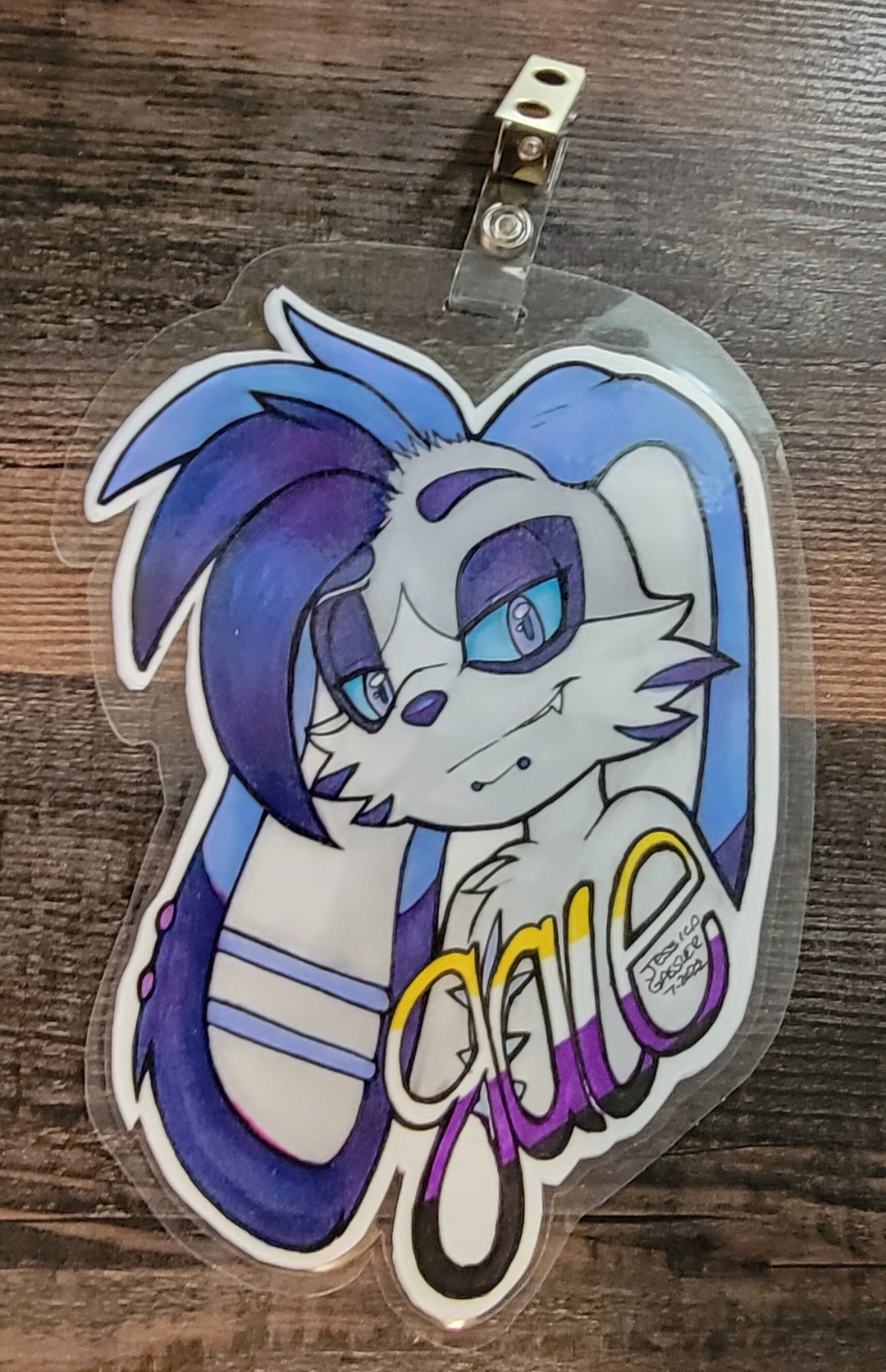 Fursona Con Badge - Etsy