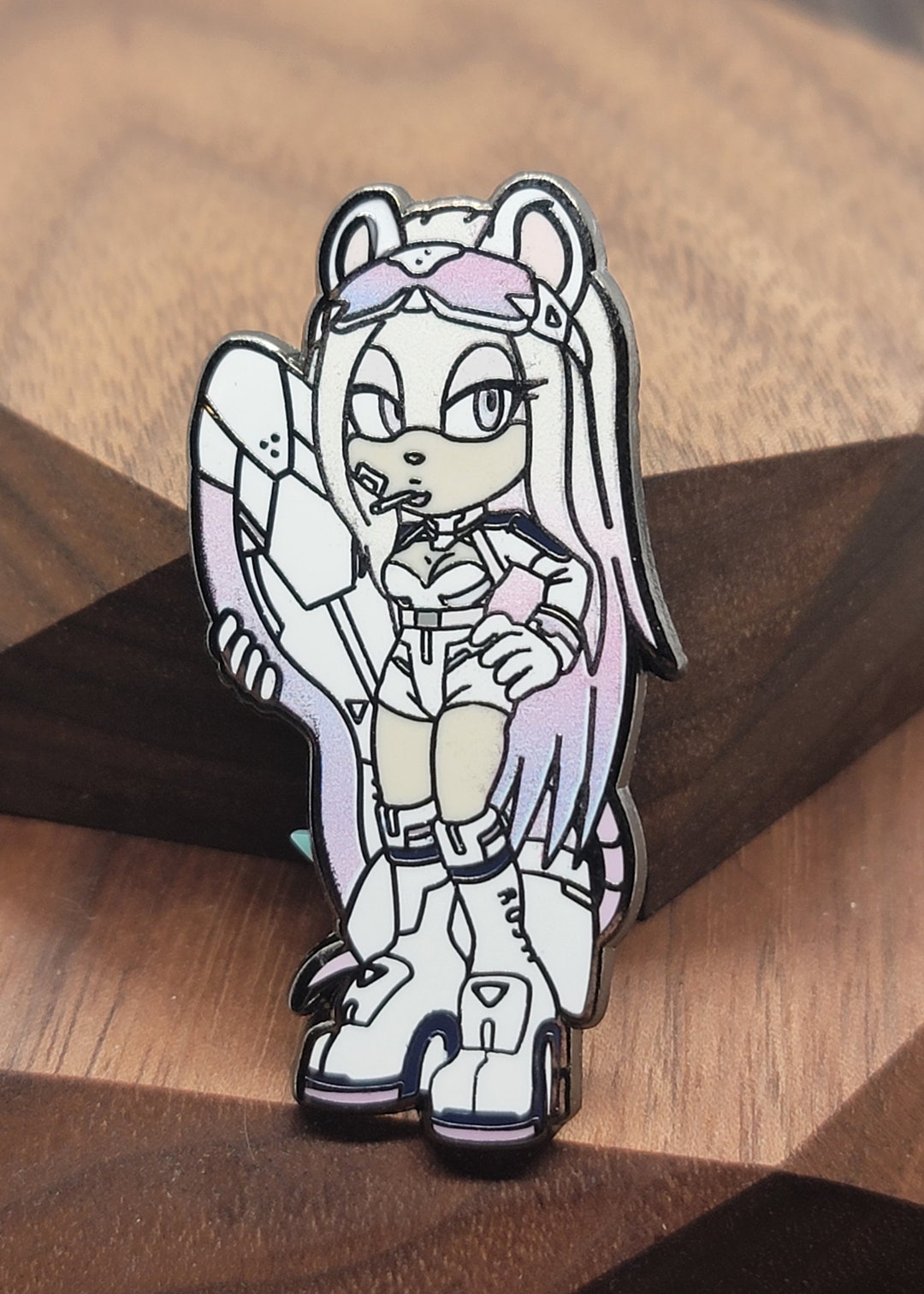 Custom BWA Pin: Rush the Rat - Etsy