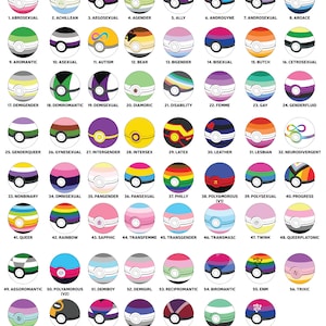 PKM Pride Enamel Pins - Over 60 Different Pride Flags - Etsy