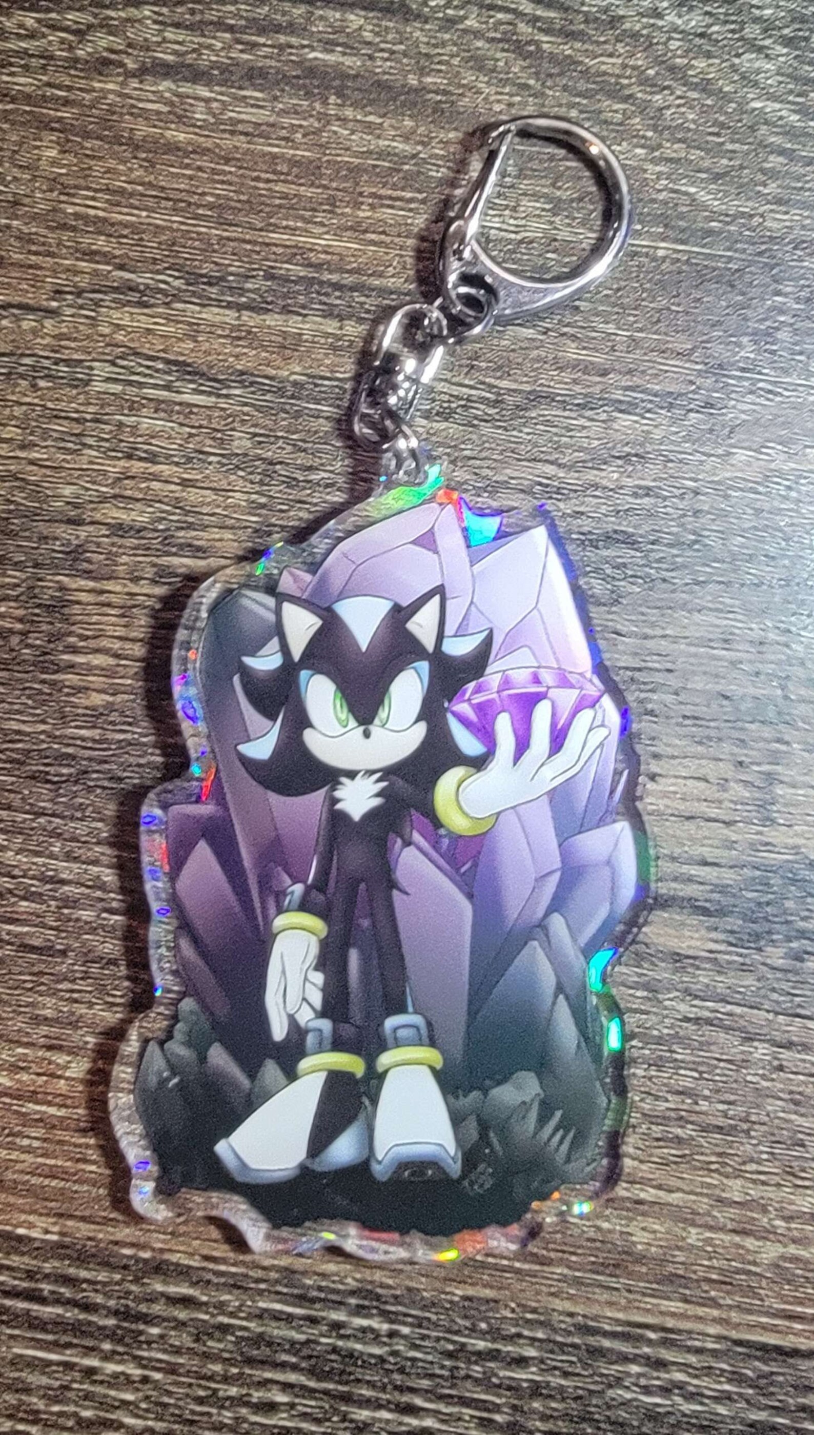 Two-sided Dark Creature Keychain - Etsy
