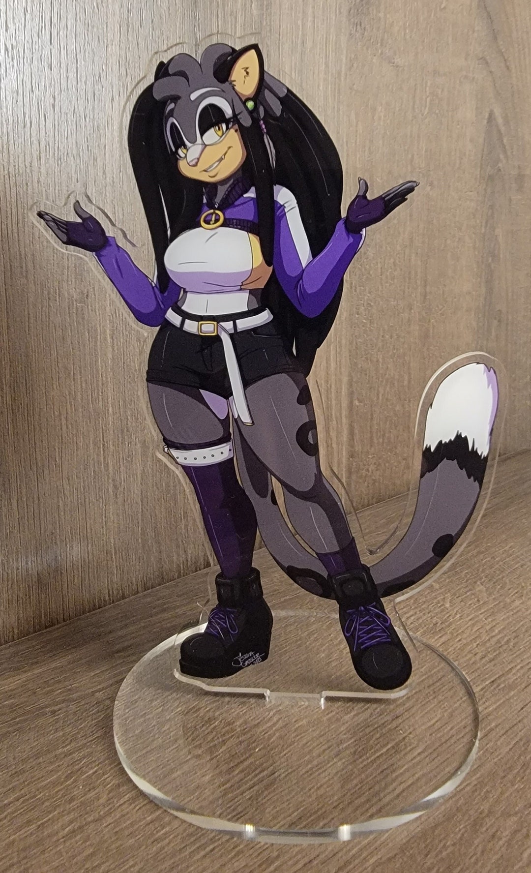 Custom Drawn Acrylic Standee - Etsy