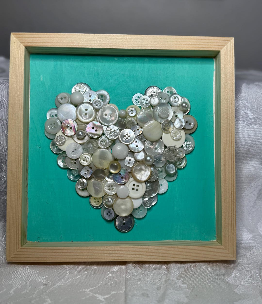 Button Art Heart - Etsy