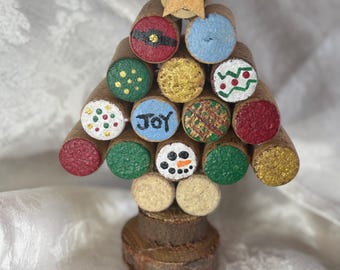 Cork Christmas Tree - Etsy