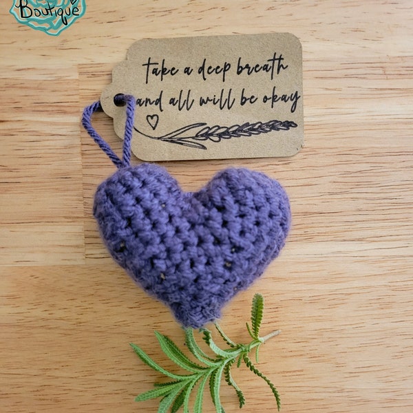 Crochet Heart Sachet - Etsy