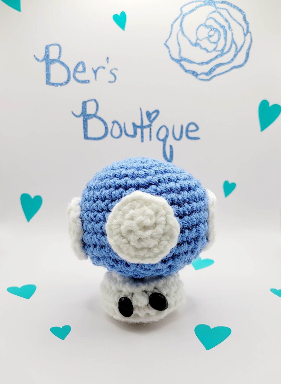 Mario Mushroom Crochet Amigurumi - Etsy