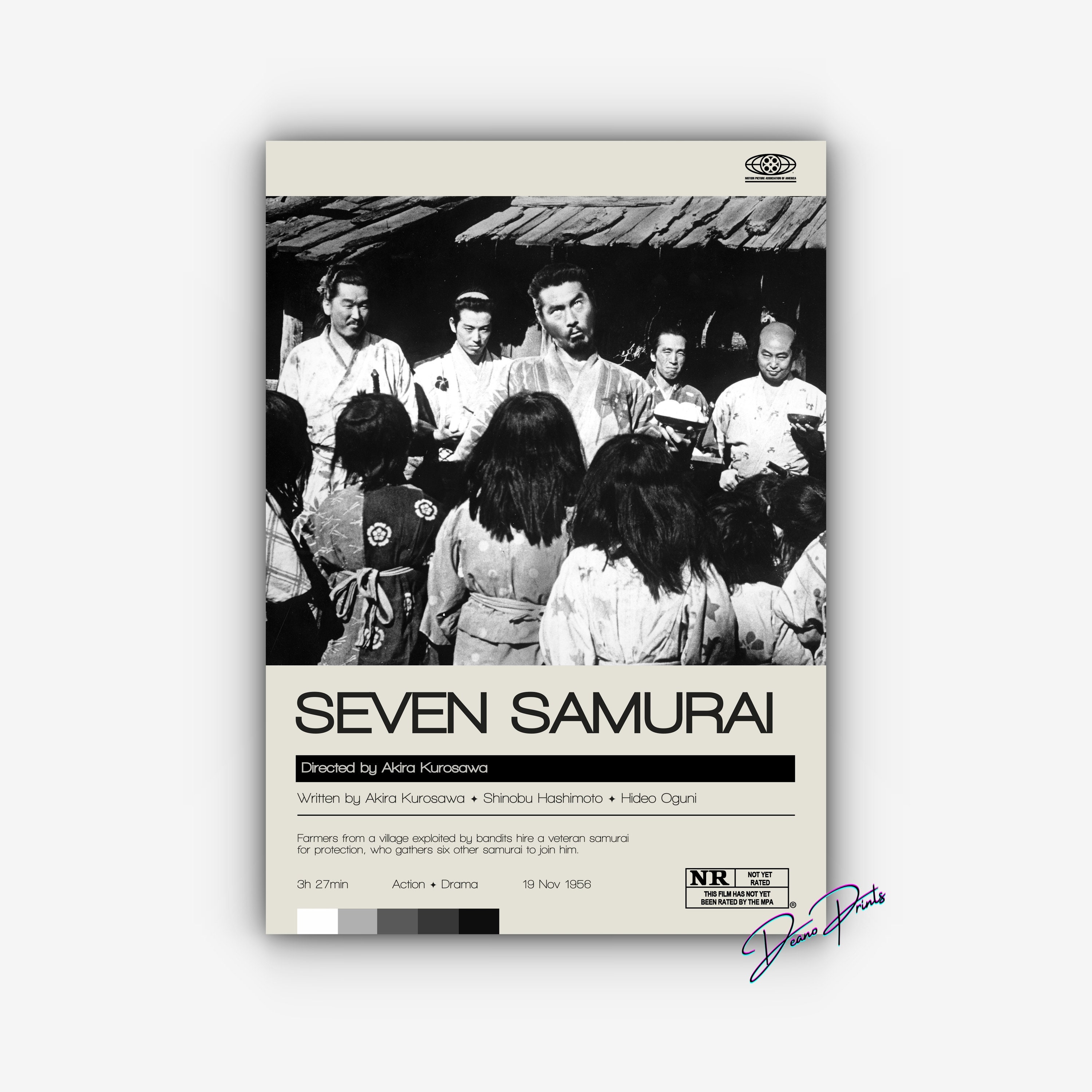 Seven Samurai Poster Criterion