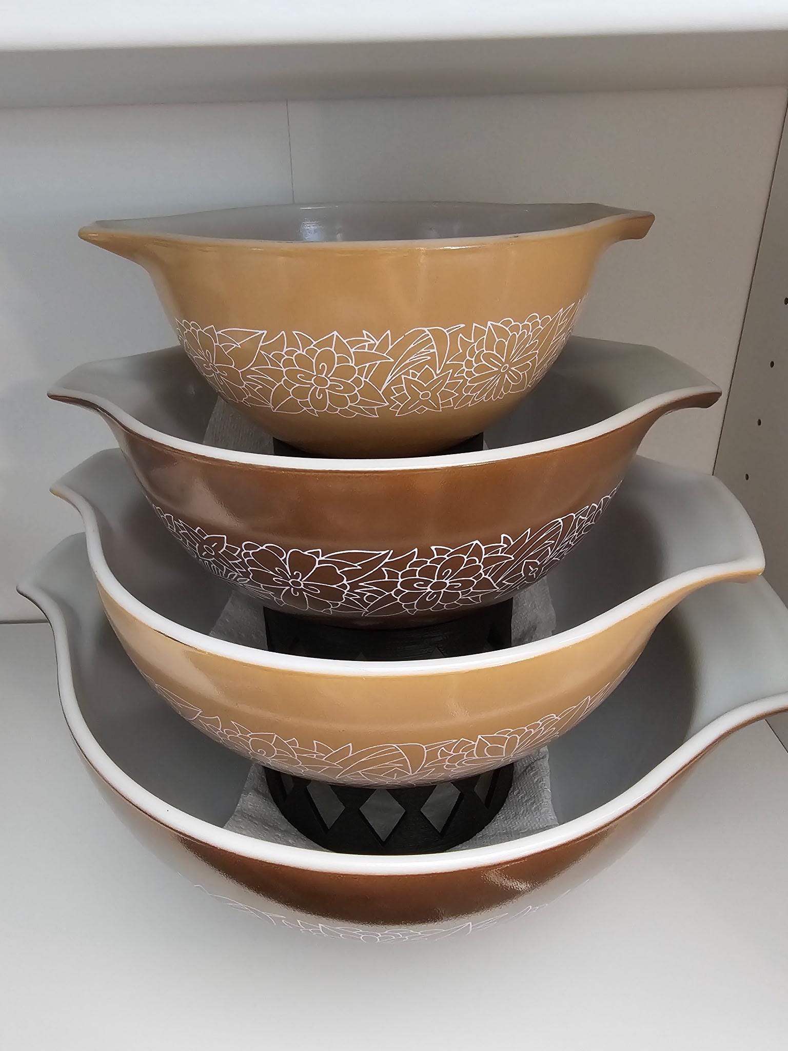 Pyrex Bowl Display Stand STL Files | Set of 3 (digital Download) - Etsy