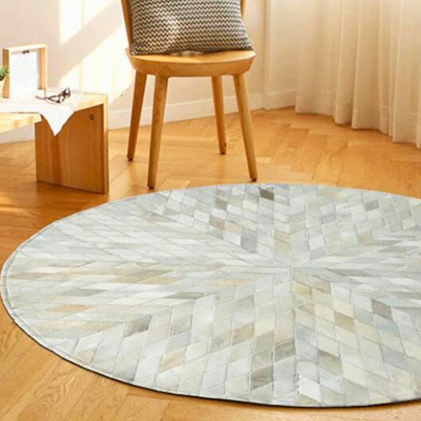 Gray Patchwork Rug - Etsy