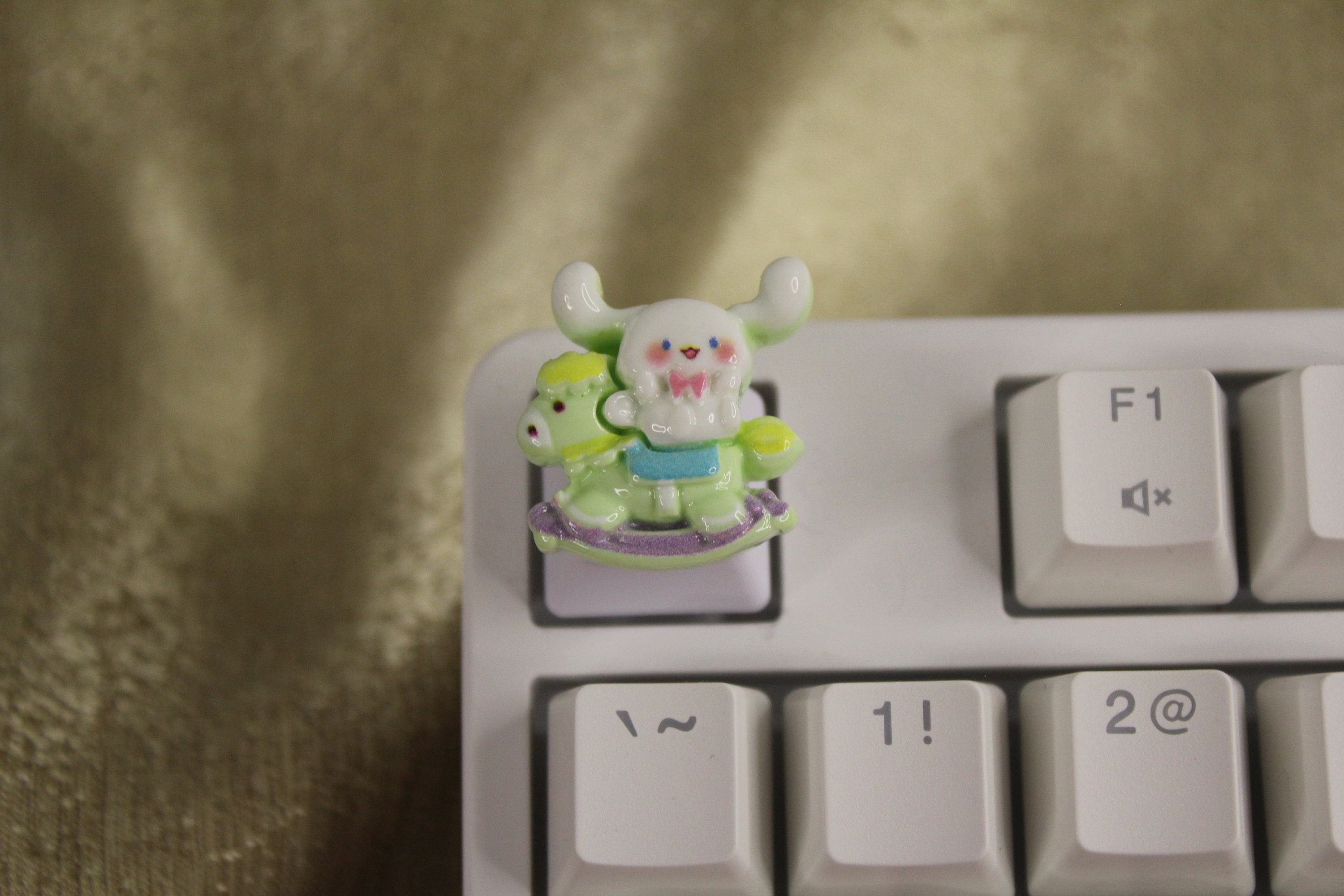 Kawaii Character Keycaps, Rockinghorse Keycap, Kitty Keycaps, Animal ...