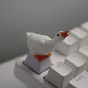 Kawaii Duck Character Keycaps, Goose Keycap, Animal Keycaps, Cute ...