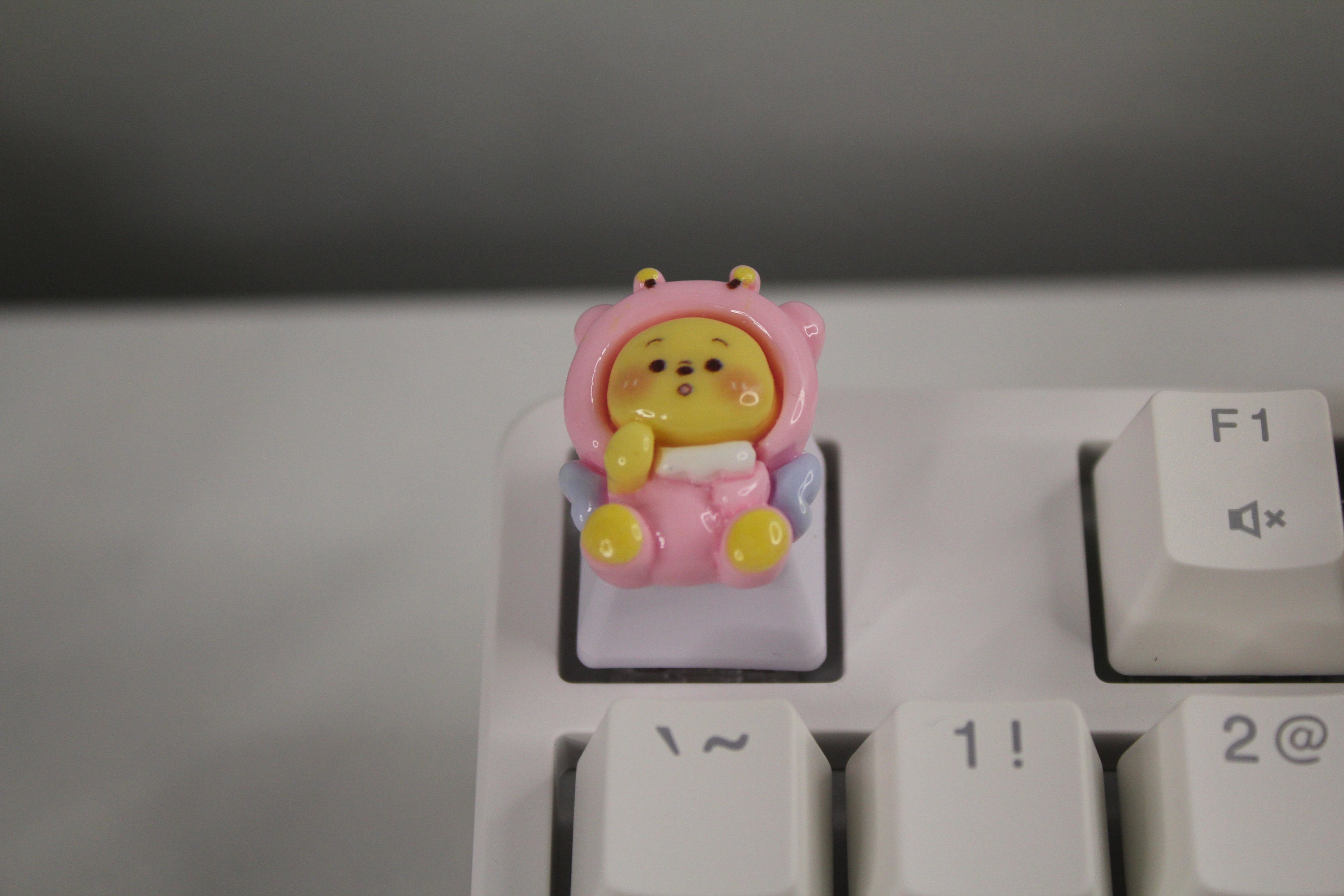 Kawaii Winnie the Pooh Keycaps, Bear Keycaps, Animal Keycaps, Cute ...