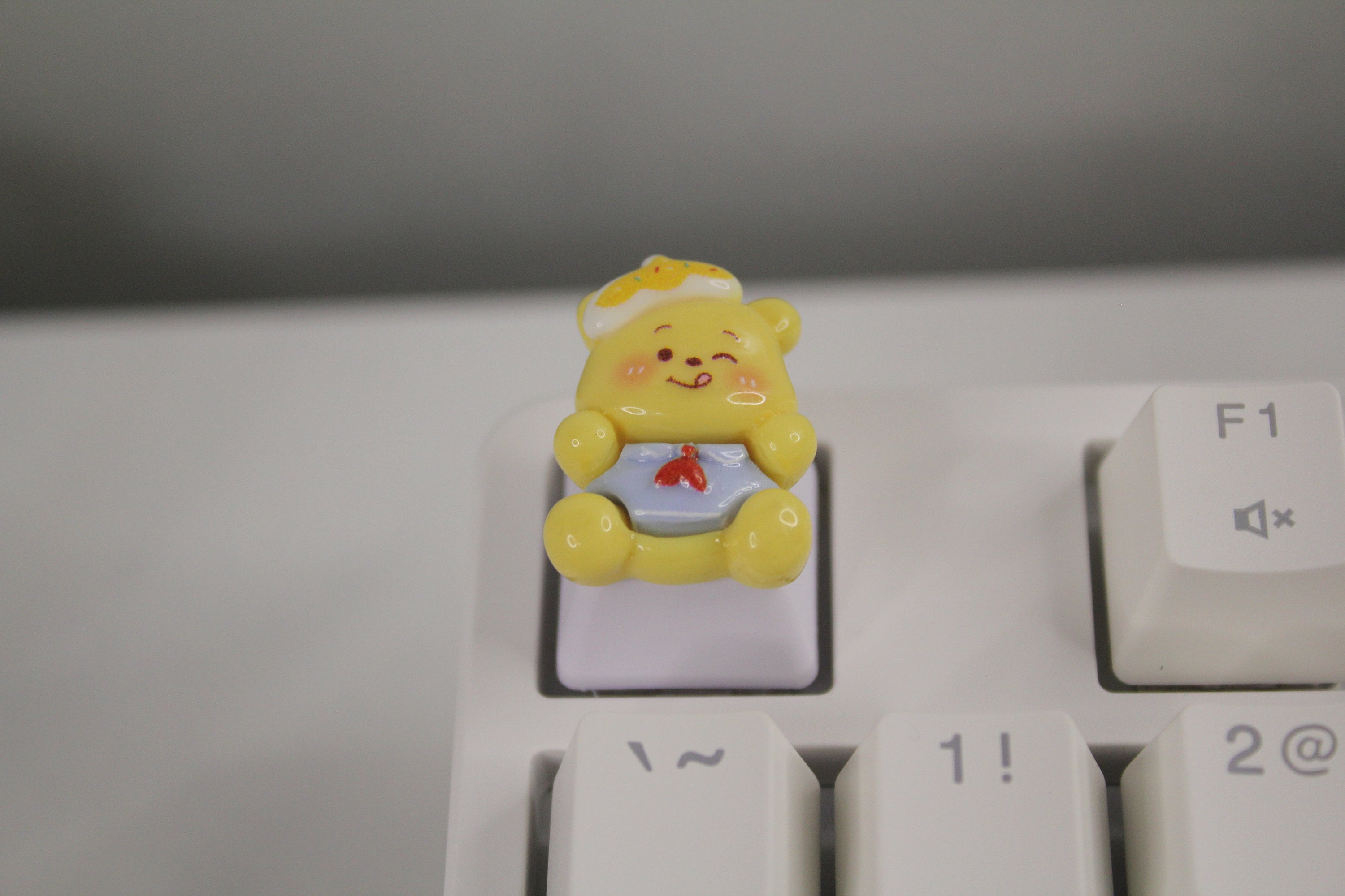 Kawaii Winnie the Pooh Keycaps, Bear Keycaps, Animal Keycaps, Cute ...