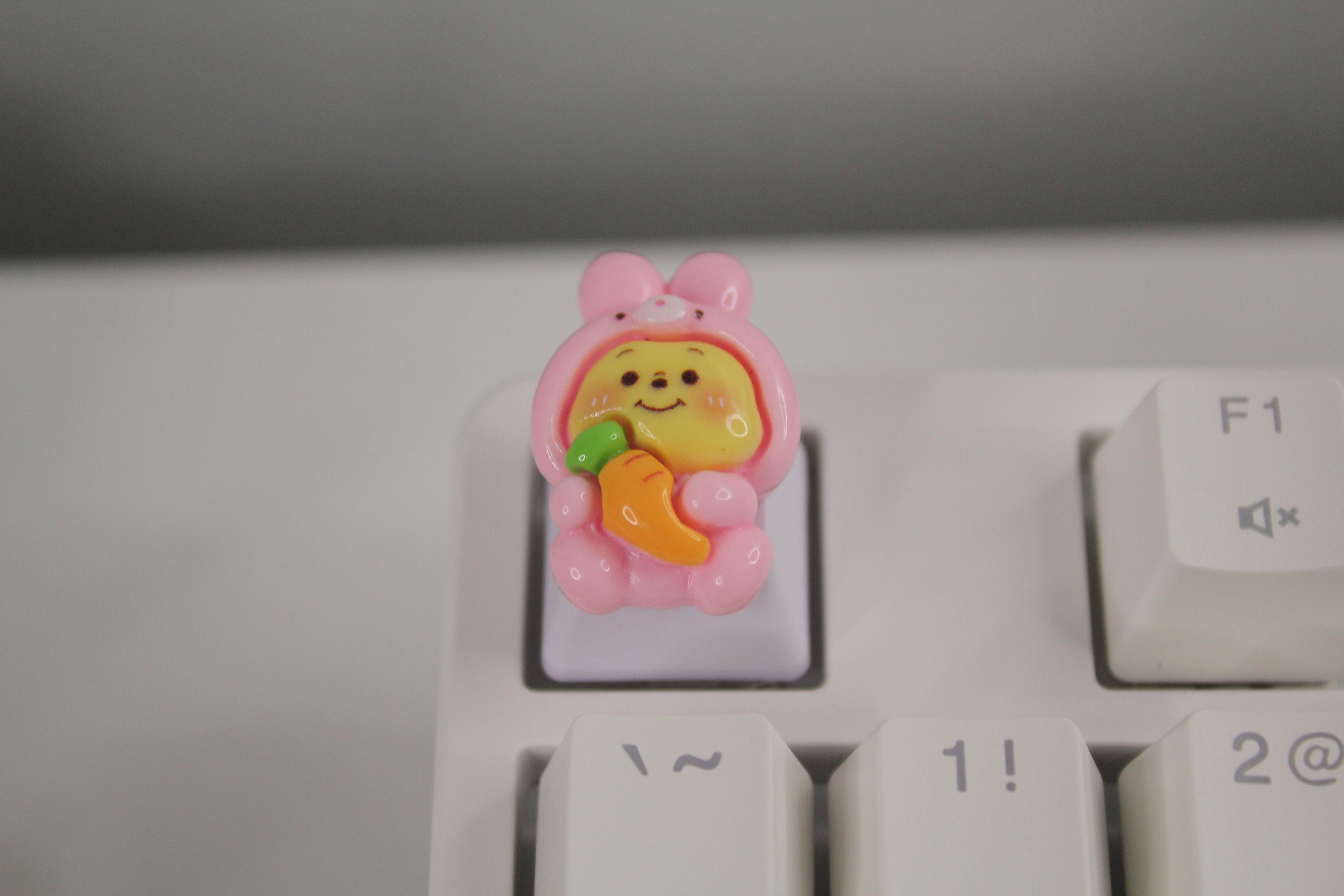 Kawaii Winnie the Pooh Keycaps, Bear Keycaps, Animal Keycaps, Cute ...
