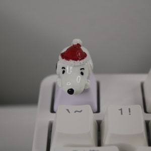Kawaii Snoop Keycaps, Dog Keycaps, Animal Keycaps, Cute Keycaps - 1pc ...