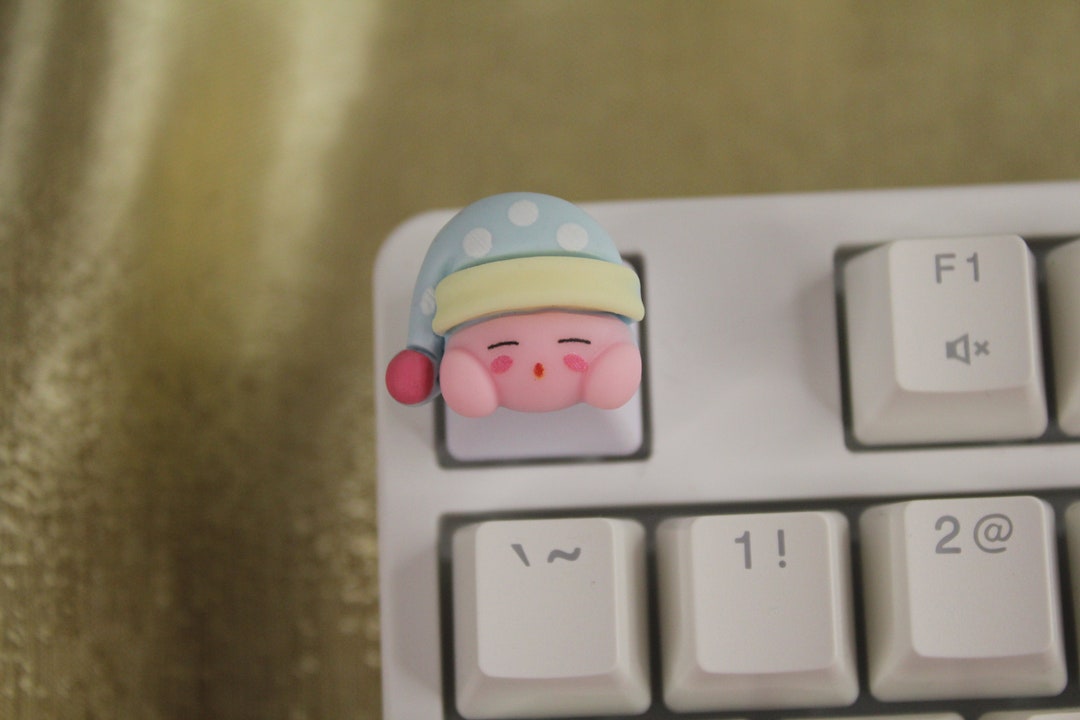 Pink Character Keycap, Kirb Keycap, Link Keycap, Cartoon Keycap - 1 Pc ...