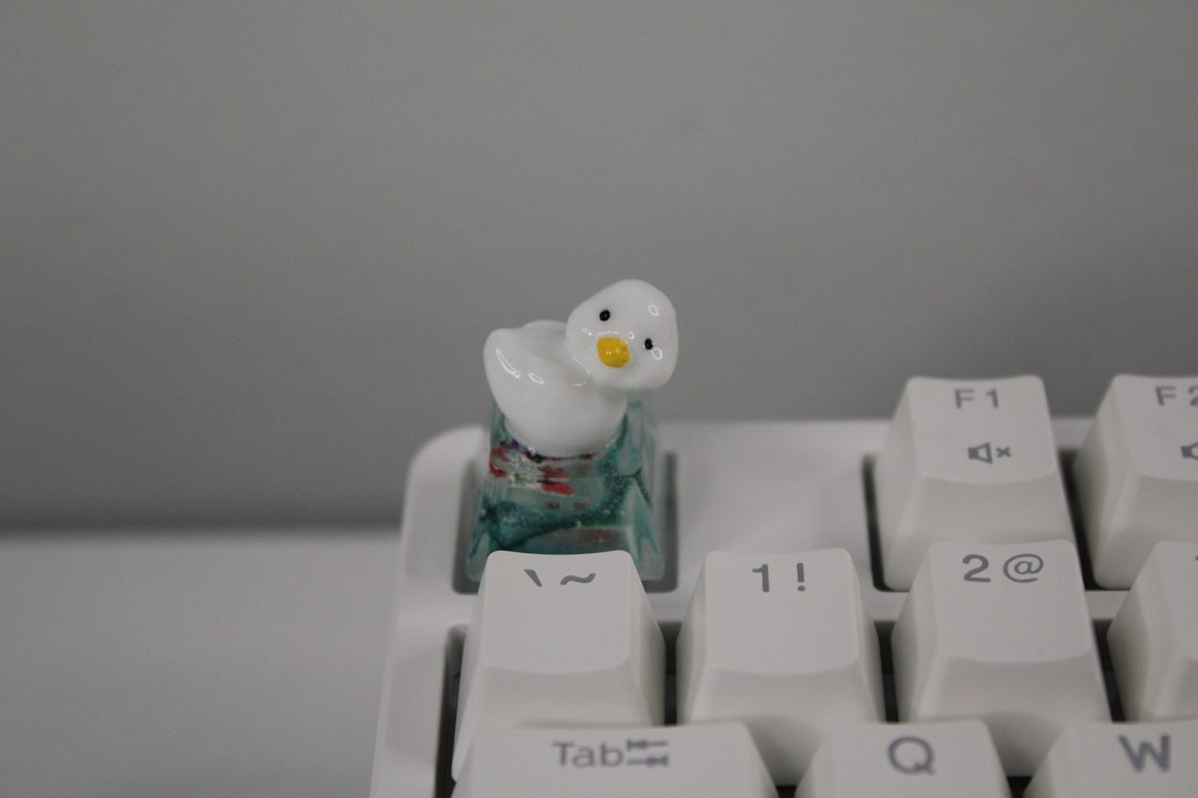 Kawaii Duck Character Keycaps, Goose Keycap, Animal Keycaps, Cute ...