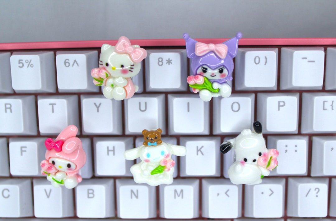 Kawaii Character Keycaps Animal Keycaps Cute Keycaps 1pc - Etsy