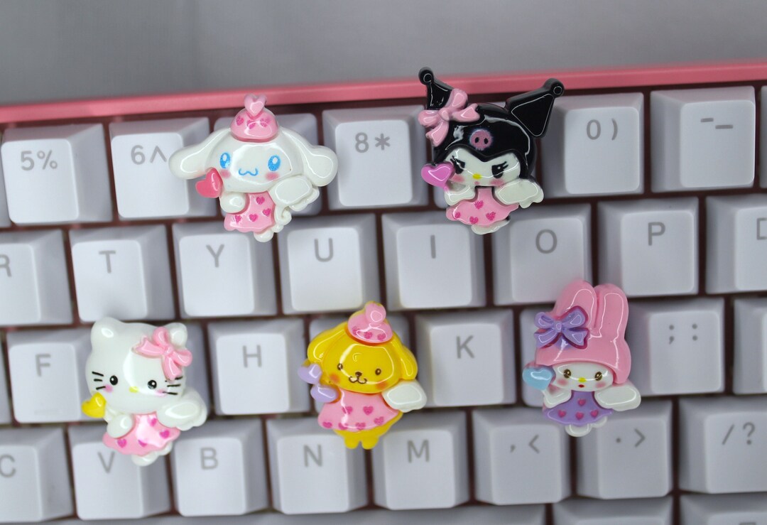 Kawaii Character Keycaps Animal Keycaps Cute Keycaps 1pc - Etsy