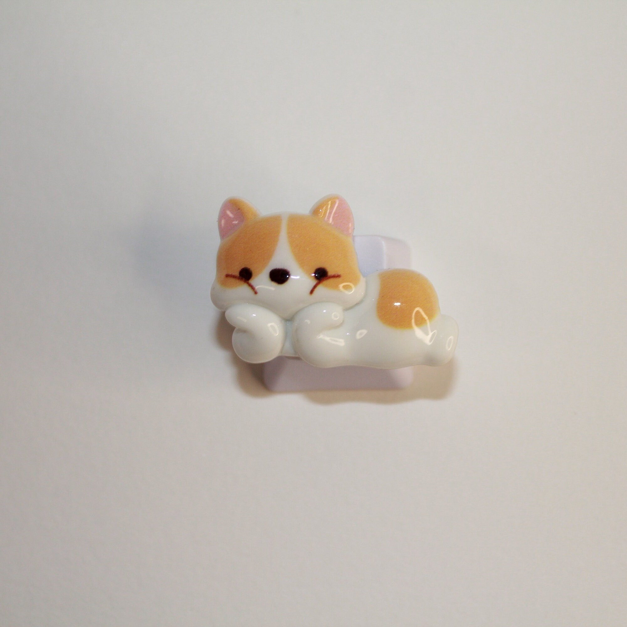 Kawaii Corgi Keycaps, Dog Keycaps, Shiba Keycap, Animal Keycaps, Cute ...
