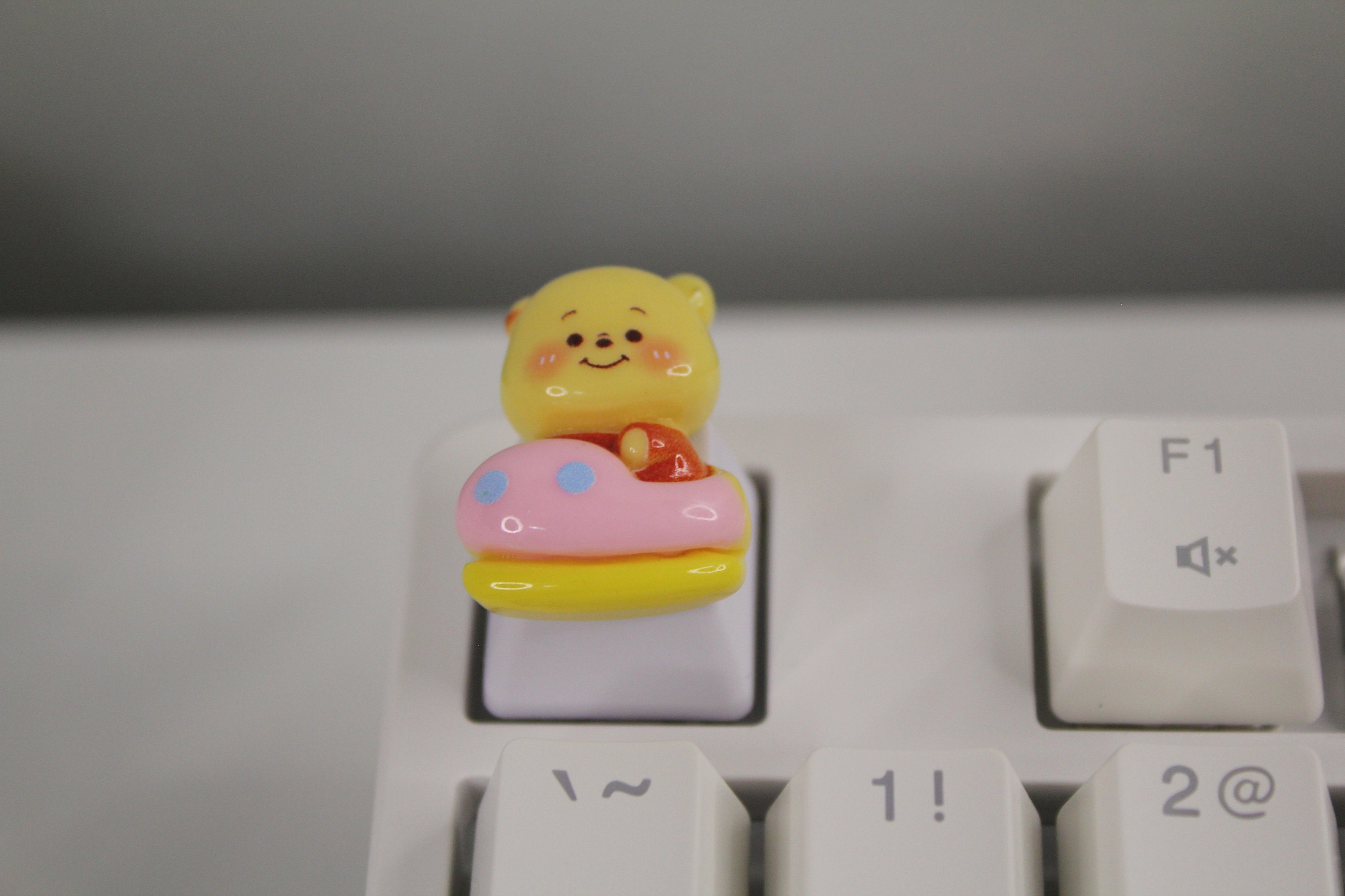 Kawaii Winnie the Pooh Keycaps, Bear Keycaps, Animal Keycaps, Cute ...