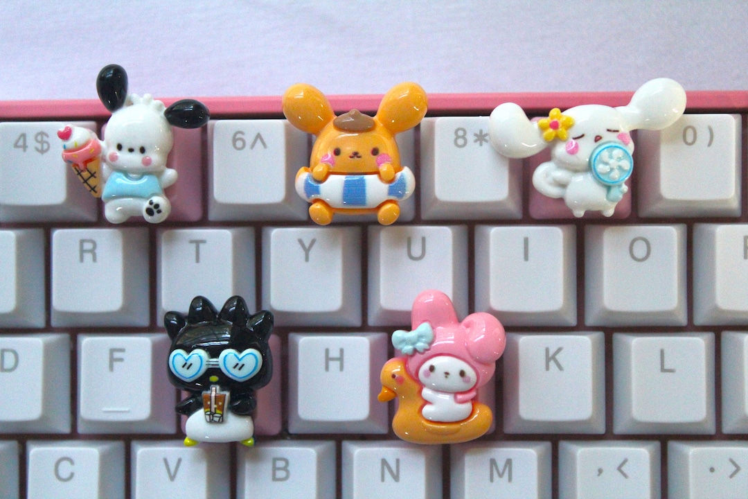Kawaii Character Keycaps, Animal Keycaps, Cute Keycaps, Kitty Keycaps ...