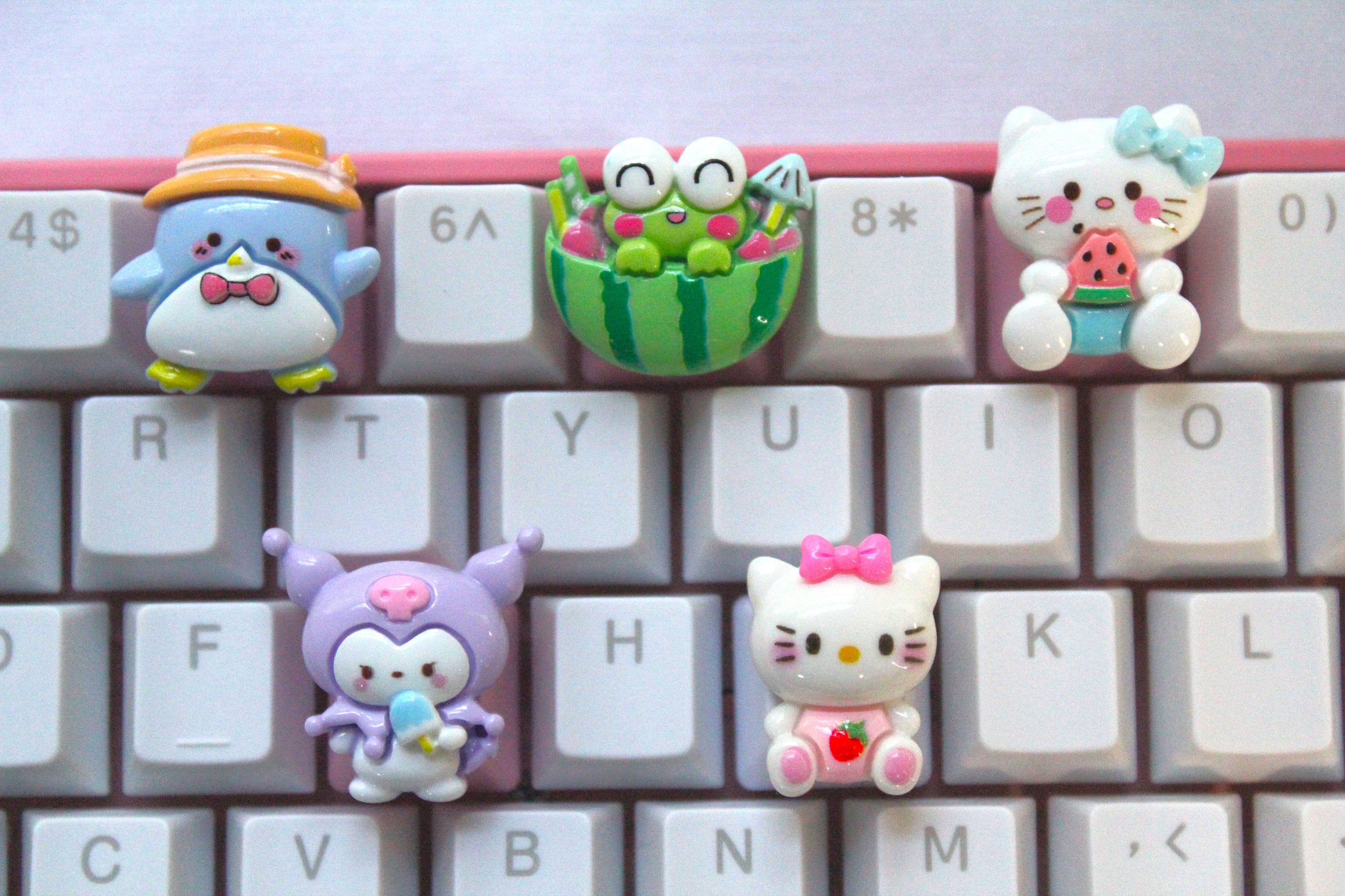 Kawaii Character Keycaps Animal Keycaps Cute Keycaps 1pc - Etsy